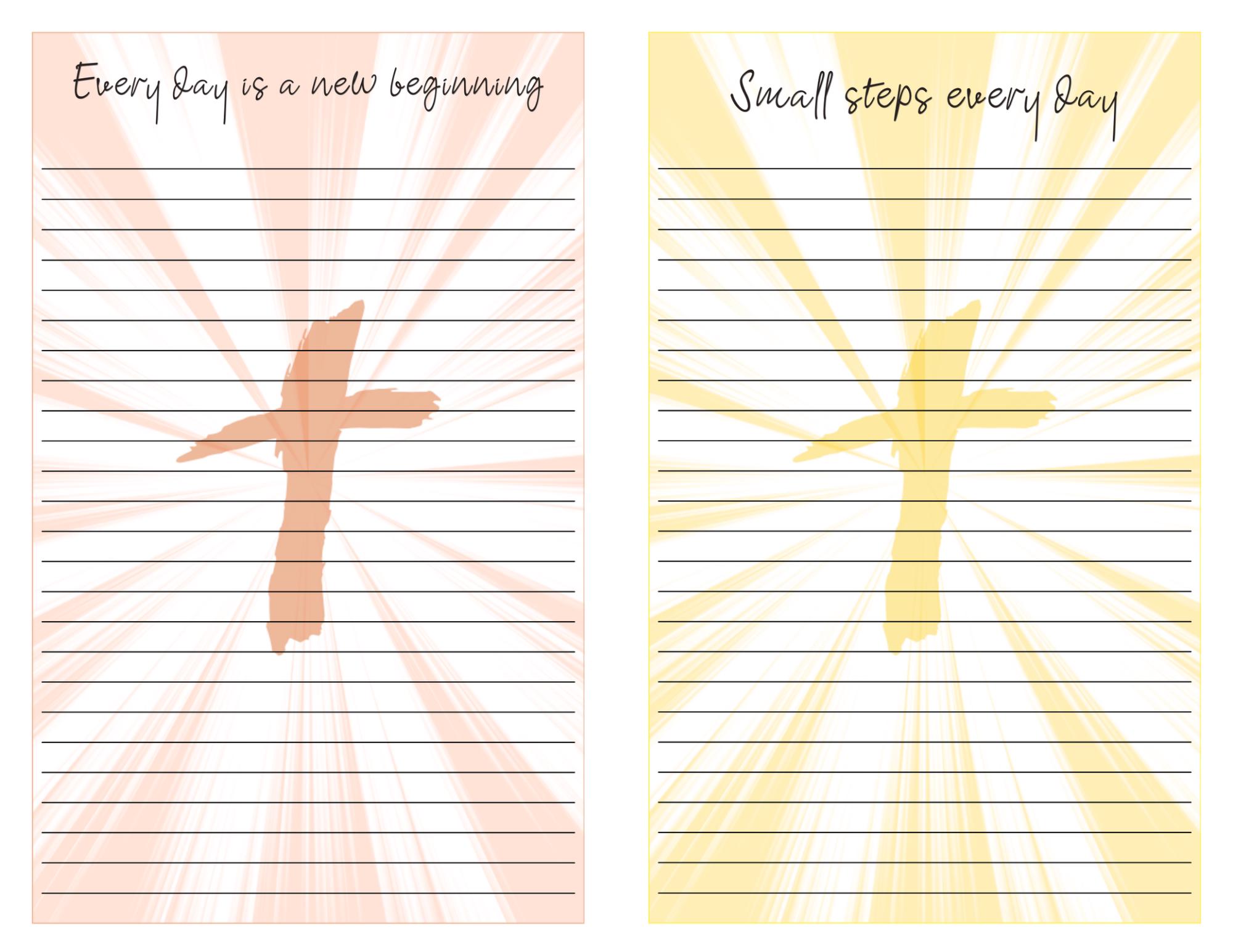 Affirmation Notepad, 5.5x8.5, Sheet, Digital - Etsy