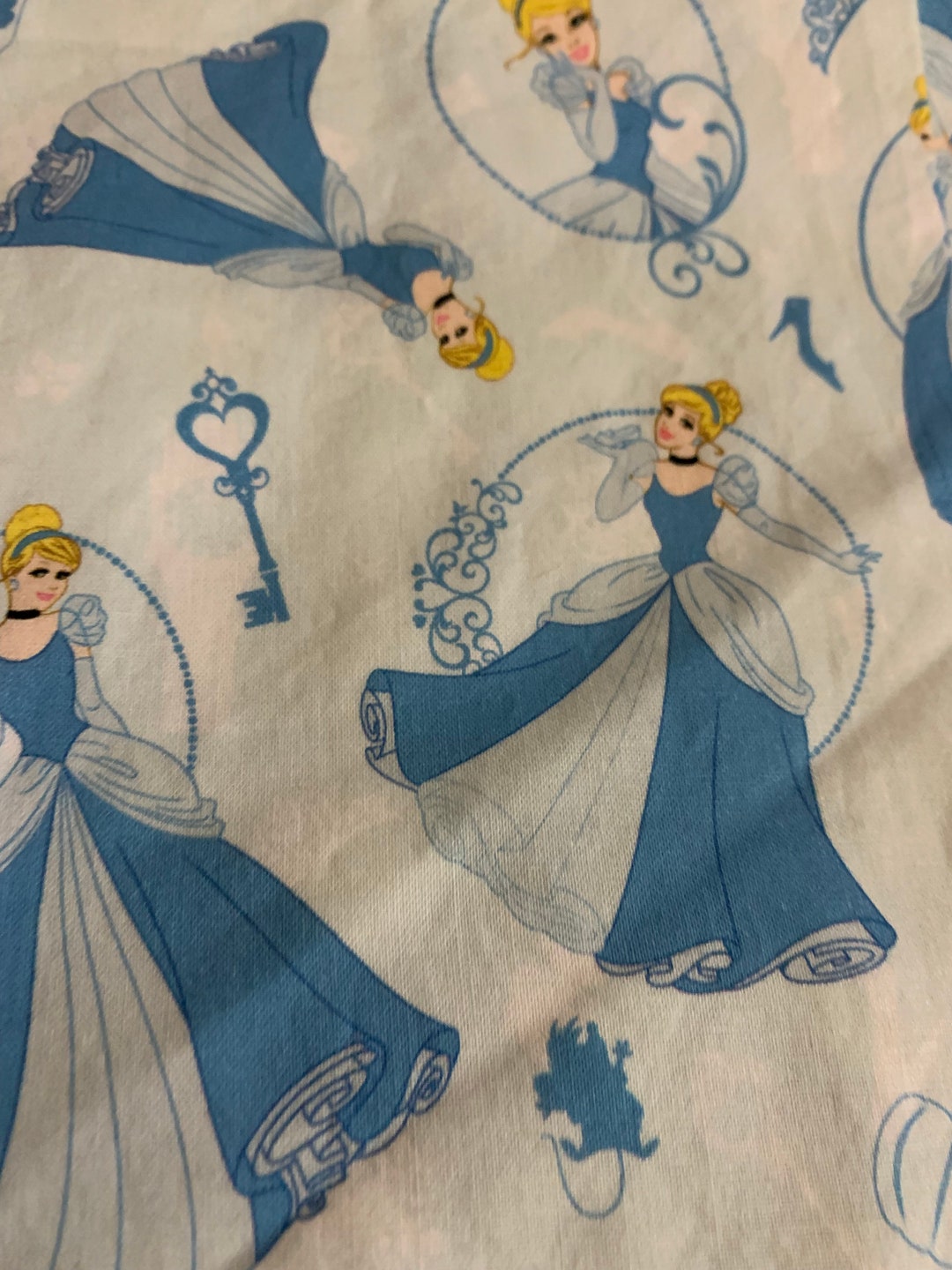 Cinderella Fabric by the Yard,disney Princesses, Fabric by the YARD ...