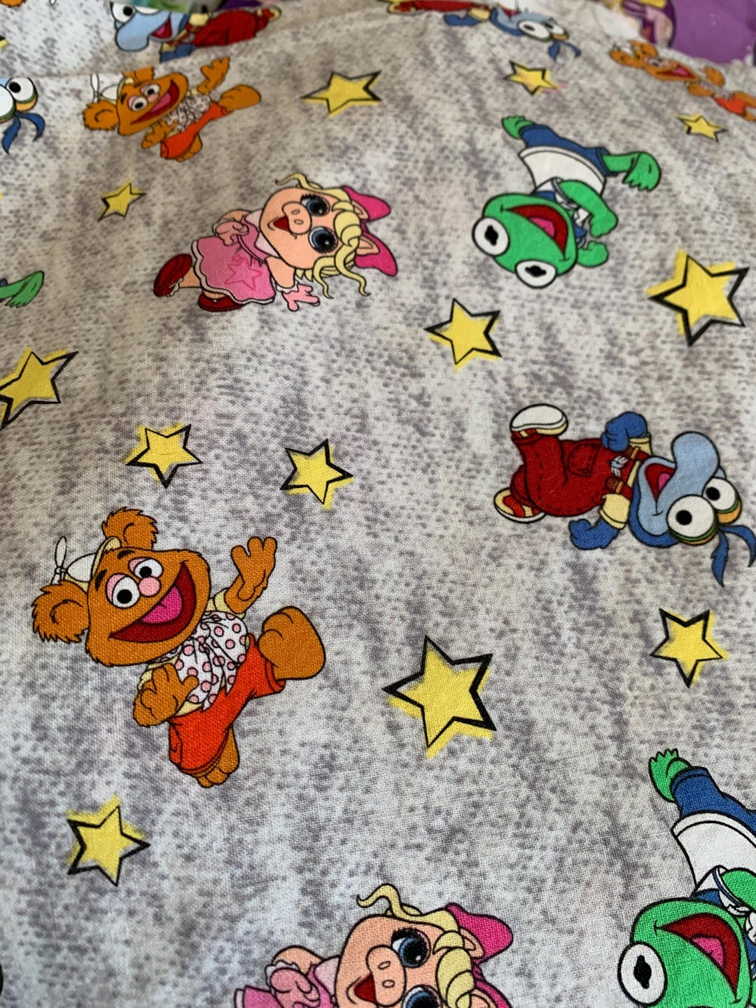Muppet Babies Starshine Cotton Fabric, Disney, 1 Yard - Etsy