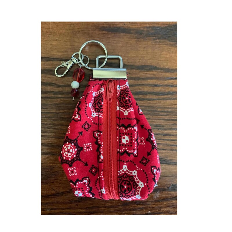 Coin Purse Key Fob - Etsy