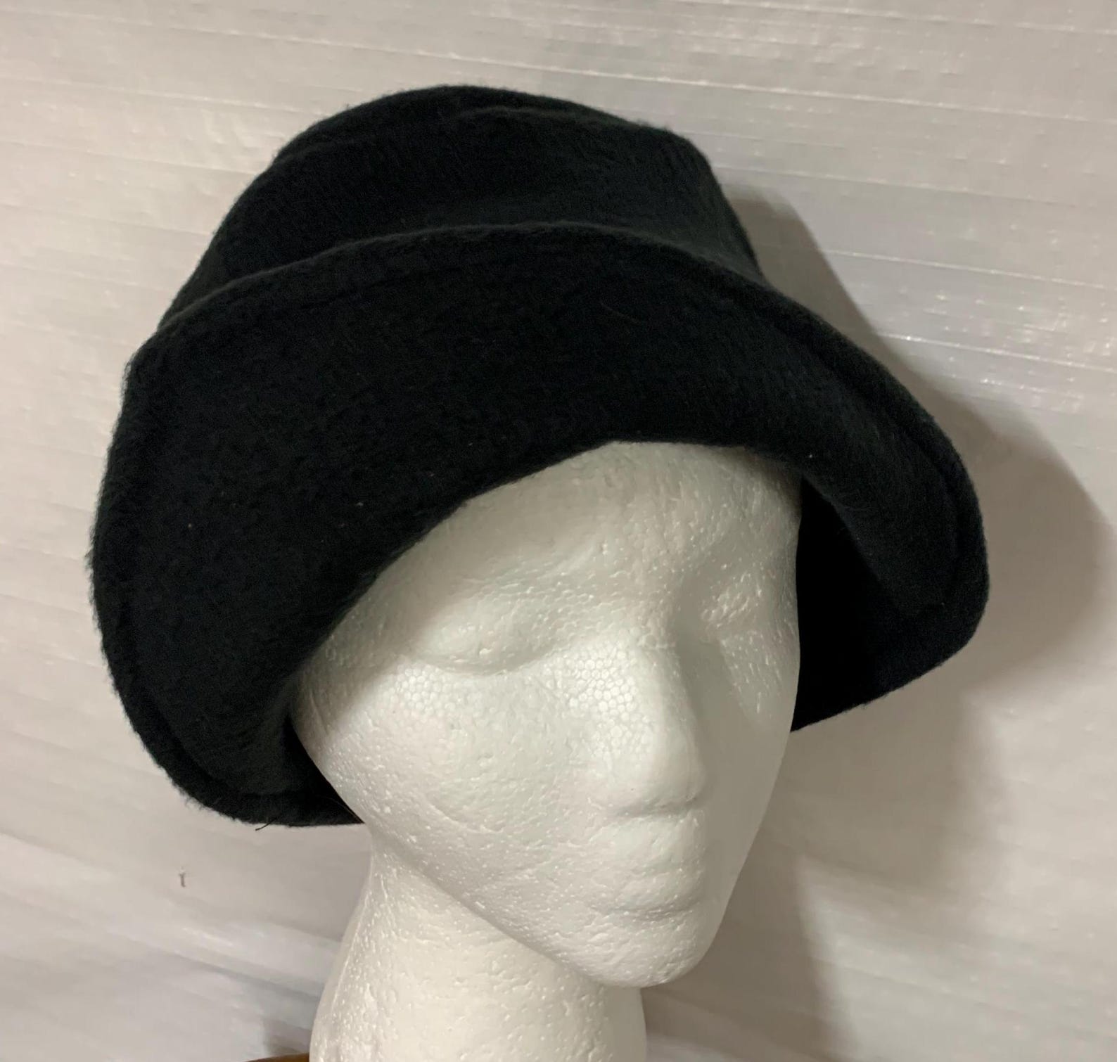 Handmade Fleece Cloche Hat, Women's Winter Style - Etsy Ireland