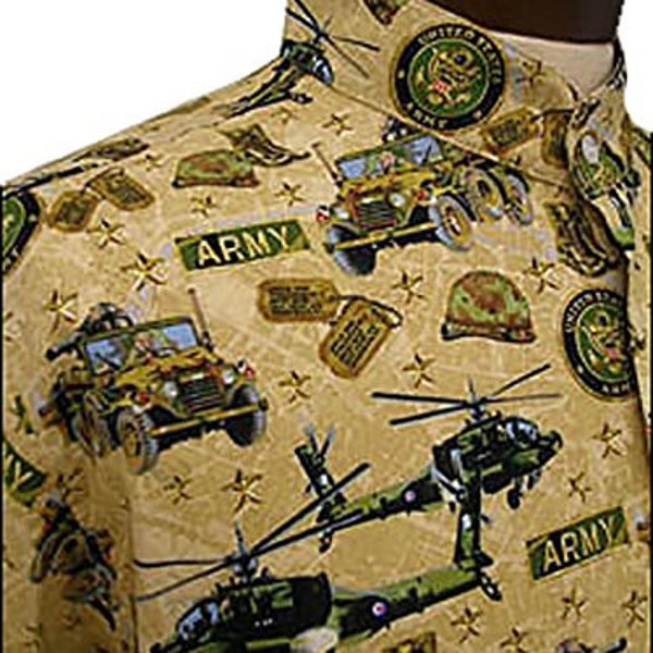 Army Print Dress - Etsy