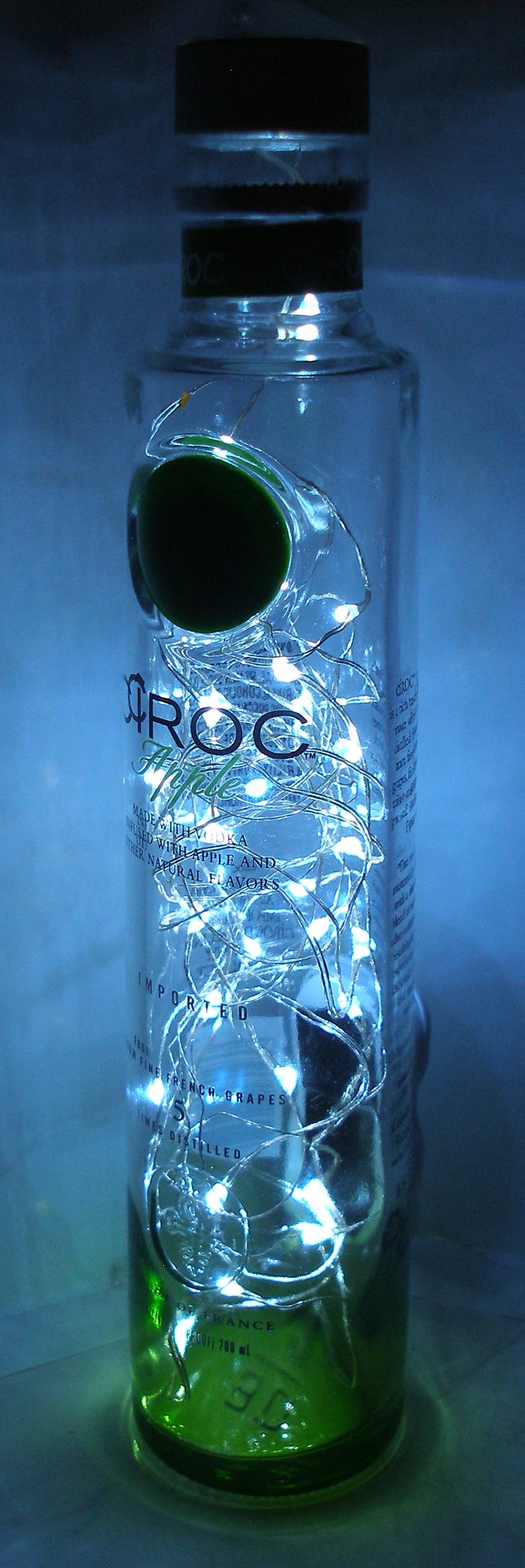 Ciroc Green Apple Bottle Accent Light - Fire Fly and Fairy Bottle ...