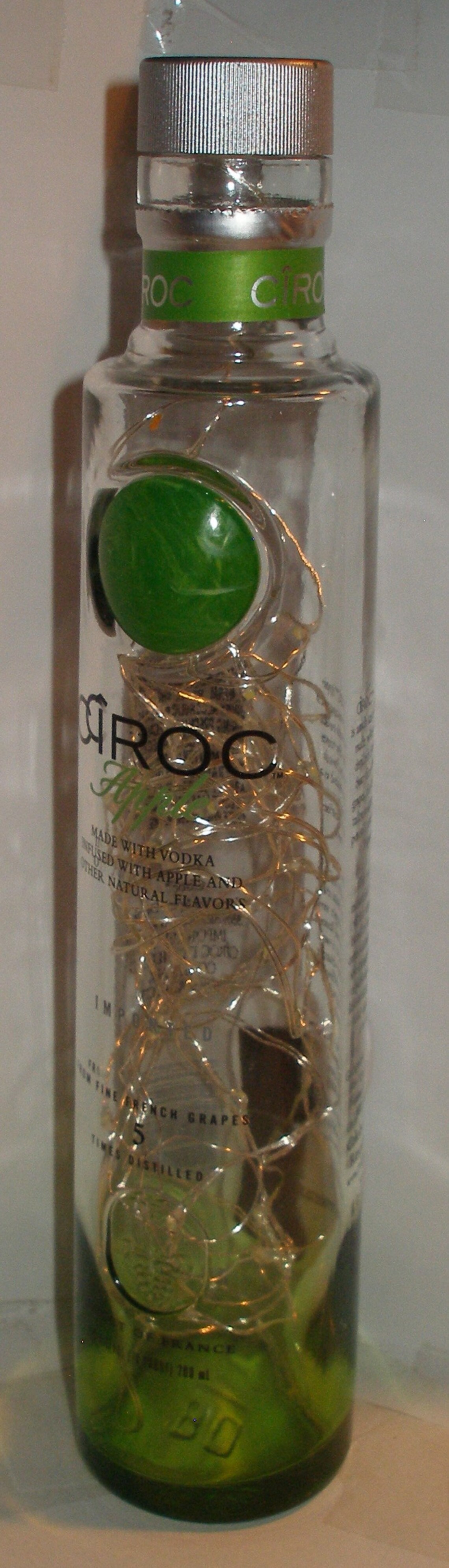Ciroc Green Apple Bottle Accent Light - Fire Fly and Fairy Bottle ...