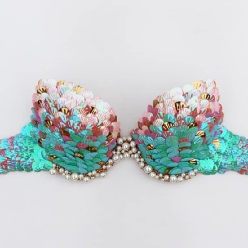 Mermaid Bra - Etsy