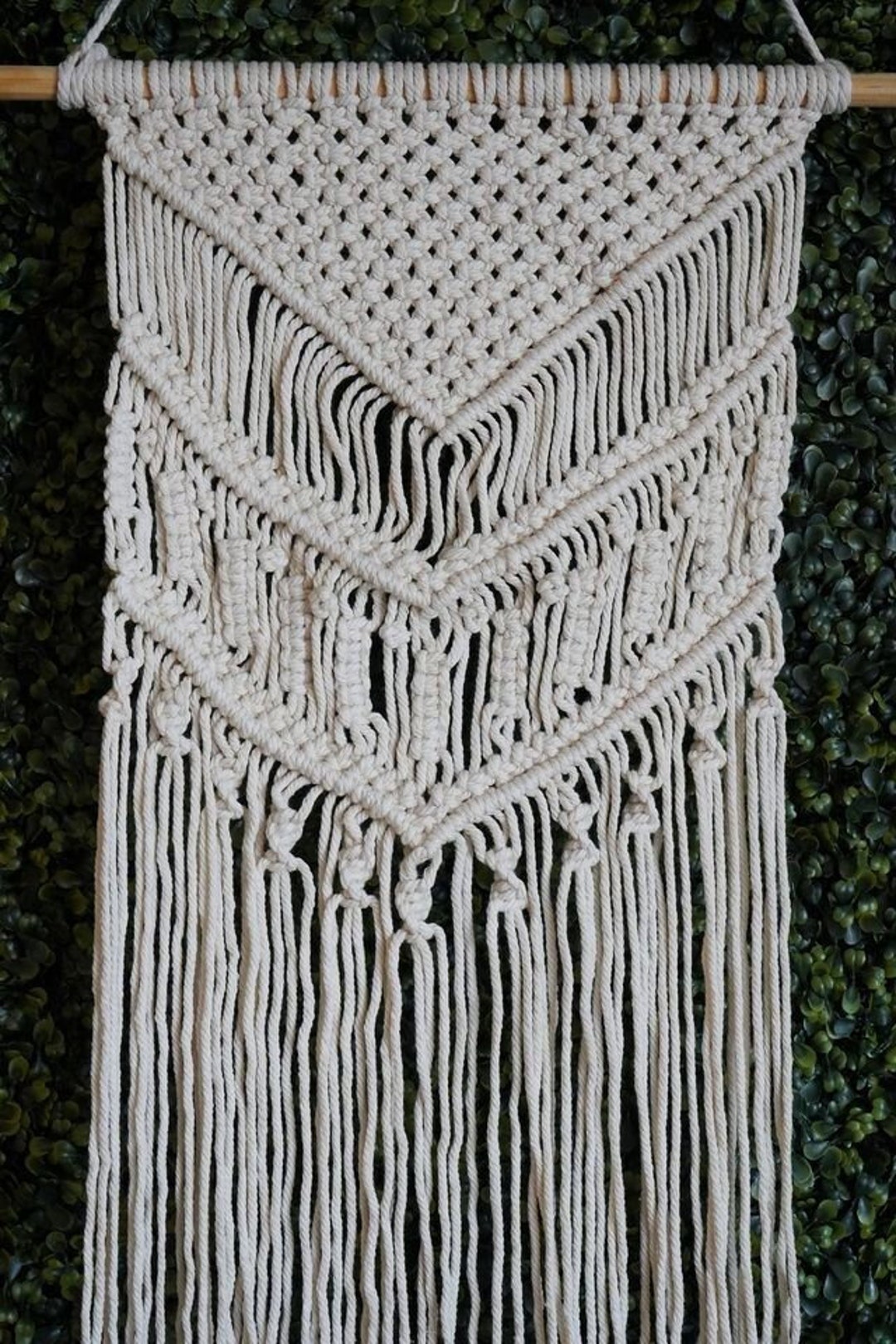 Boho Macrame Banner Wall Hanging - Etsy