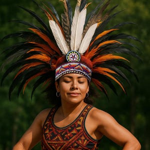 aztec queen crown