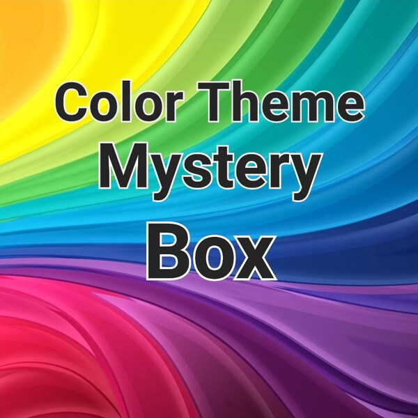 Mystery Color Box - Etsy