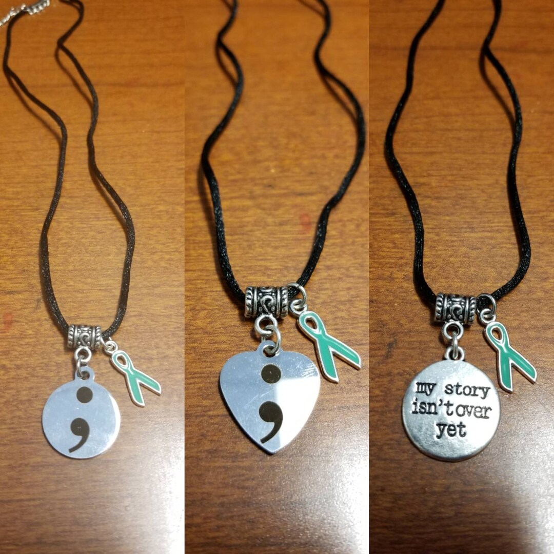 Mental Health Matters | Stop the Stigma | Semicolon Necklaces | Comes ...