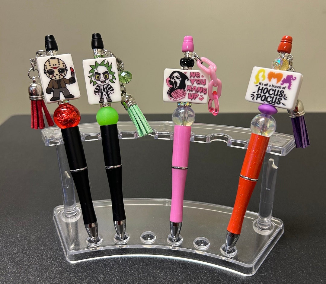 Horror Characters Collection Bead Pens | Choose Your Pen | Comes With ...