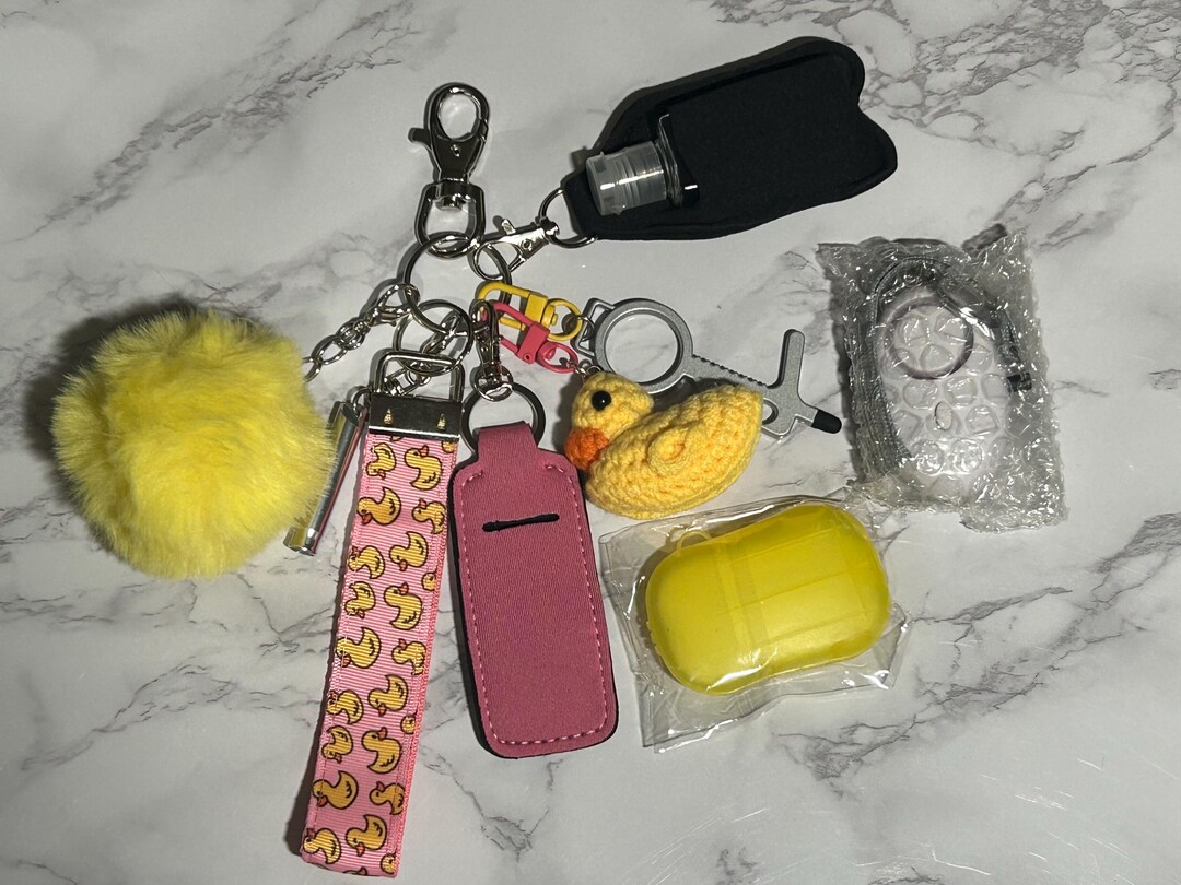 Ducks Health & Safety Keychain Set | Duckies | Please Read Below for ...