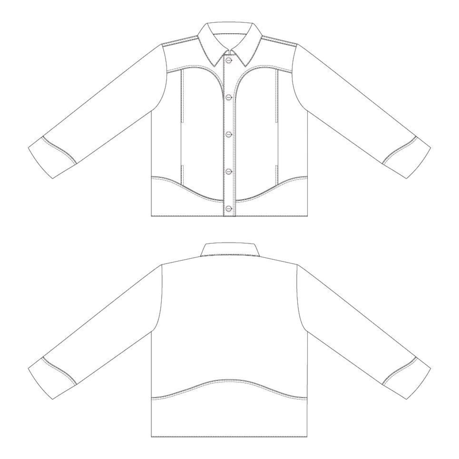 Kidman Jacket - Digital Sewing Pattern - Etsy
