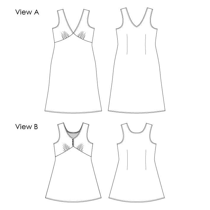 Gibbons Slip Dress - Digital Sewing Pattern - Etsy