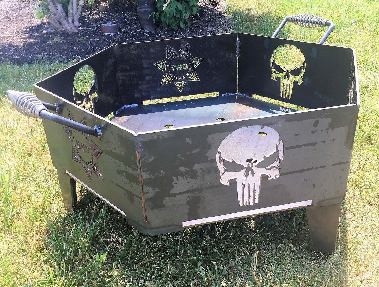 Personalized/custom Fire Pit That Will Last Heavy Duty and - Etsy