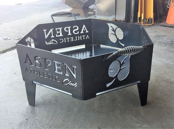 Personalized Fire Pits Customized Steel Fire Ring Made In Canada