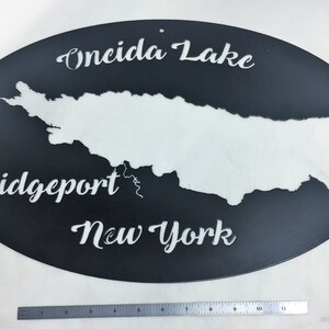 Oneida Lake Metal Wall Art - Etsy