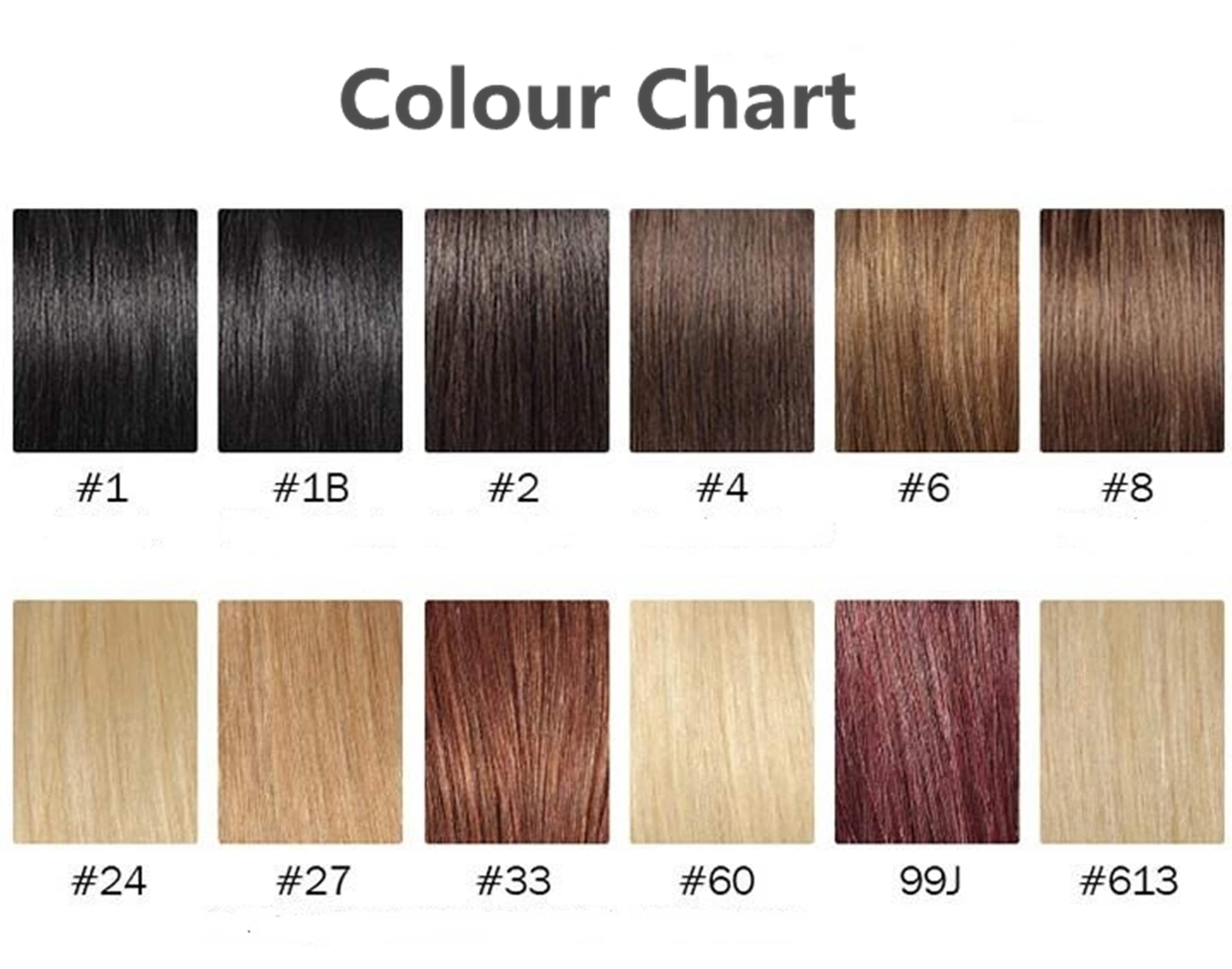 Easy Install 6D Human Hair Extensions 10ROWS/SHEET 100% Human | Etsy