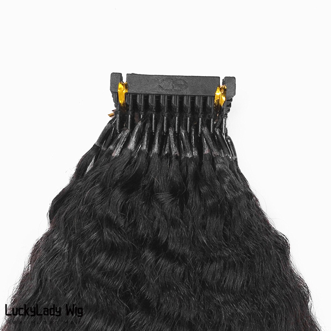 Easy Install 6D Human Hair Extensions 10ROWS/SHEET 100% Human | Etsy