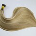 Pianno Ash Blonde and Blonde Nano Ring Hair Extensions Real Human Hair ...