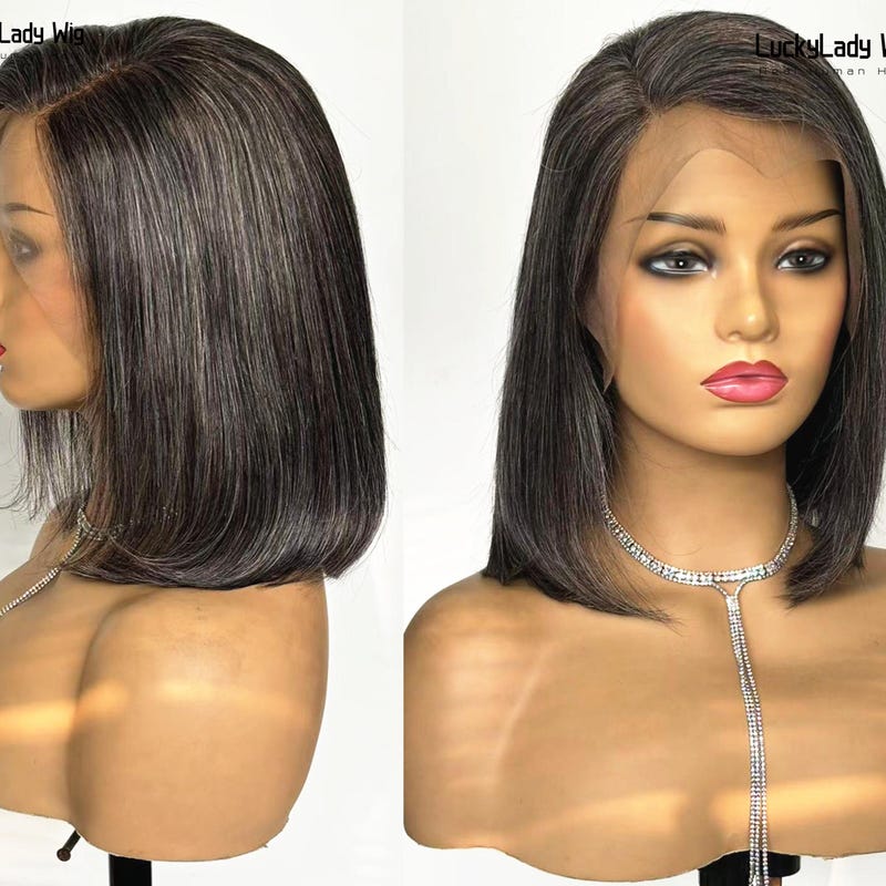 Human Hair Wigs for White Older Women - Etsy