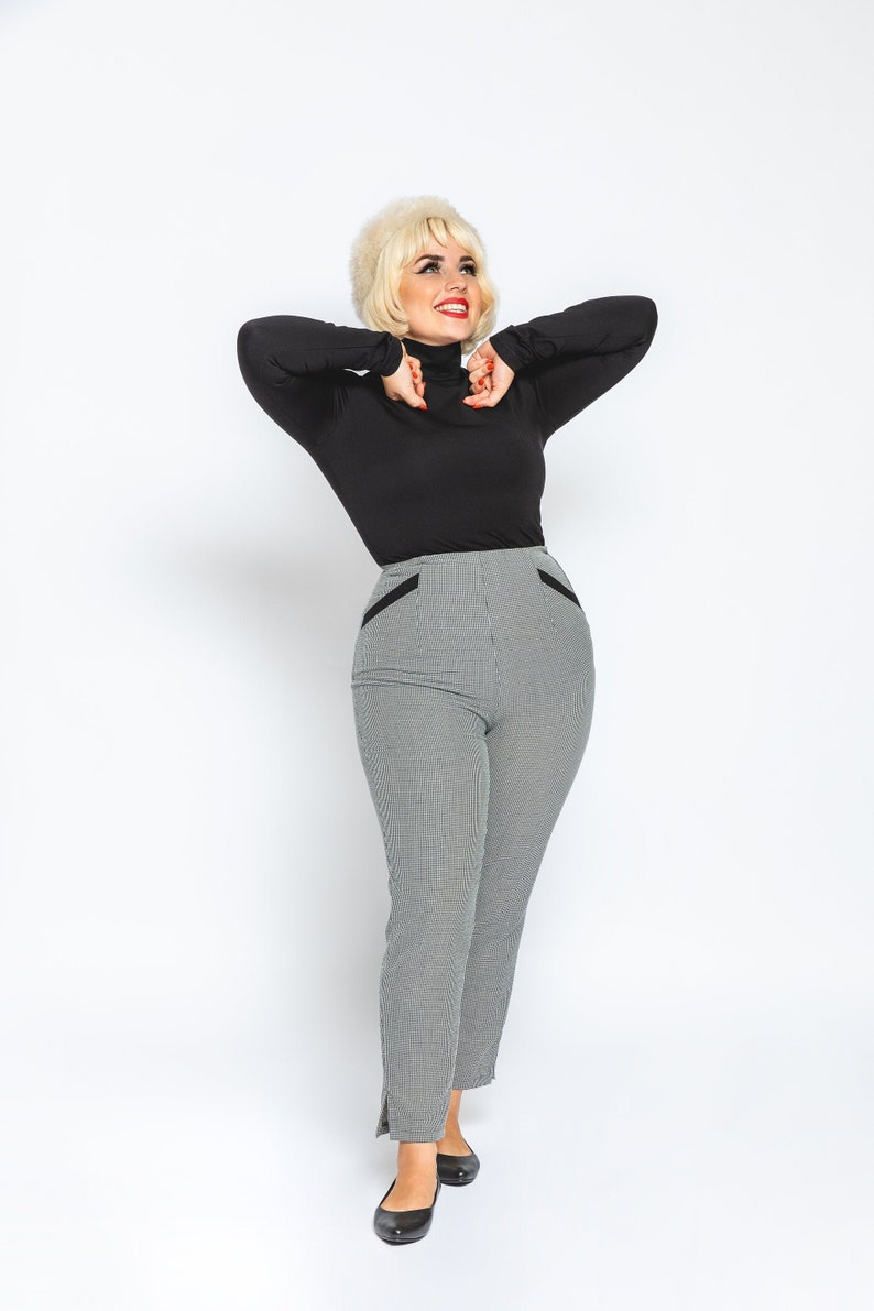 Women's 1950s Pants: Cigarette, Capri, Jeans Fashion History