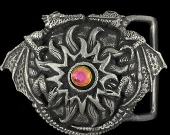 Gothic belt buckle | Etsy