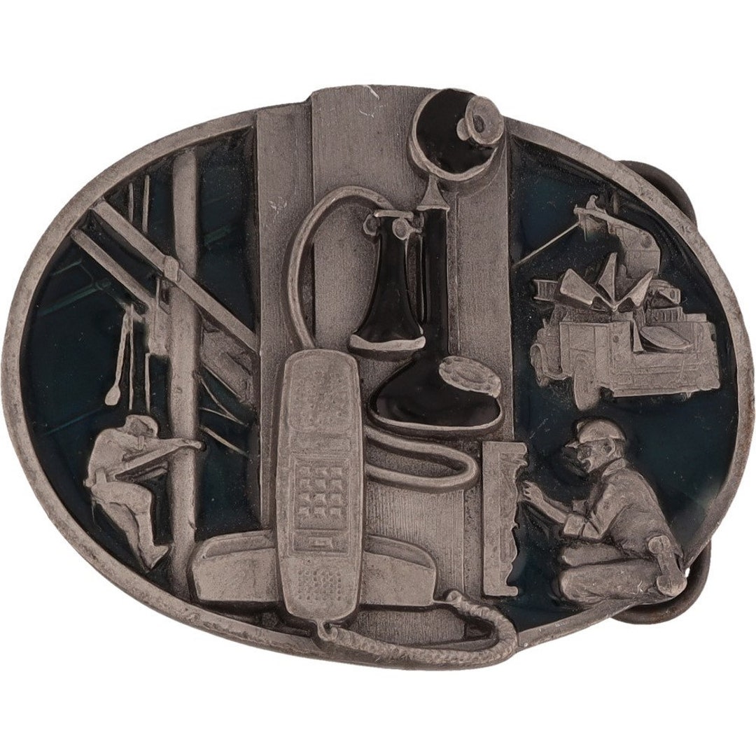 Lineman Linesman Telephone Line Electrical Worker Ibew 1980s Vintage ...