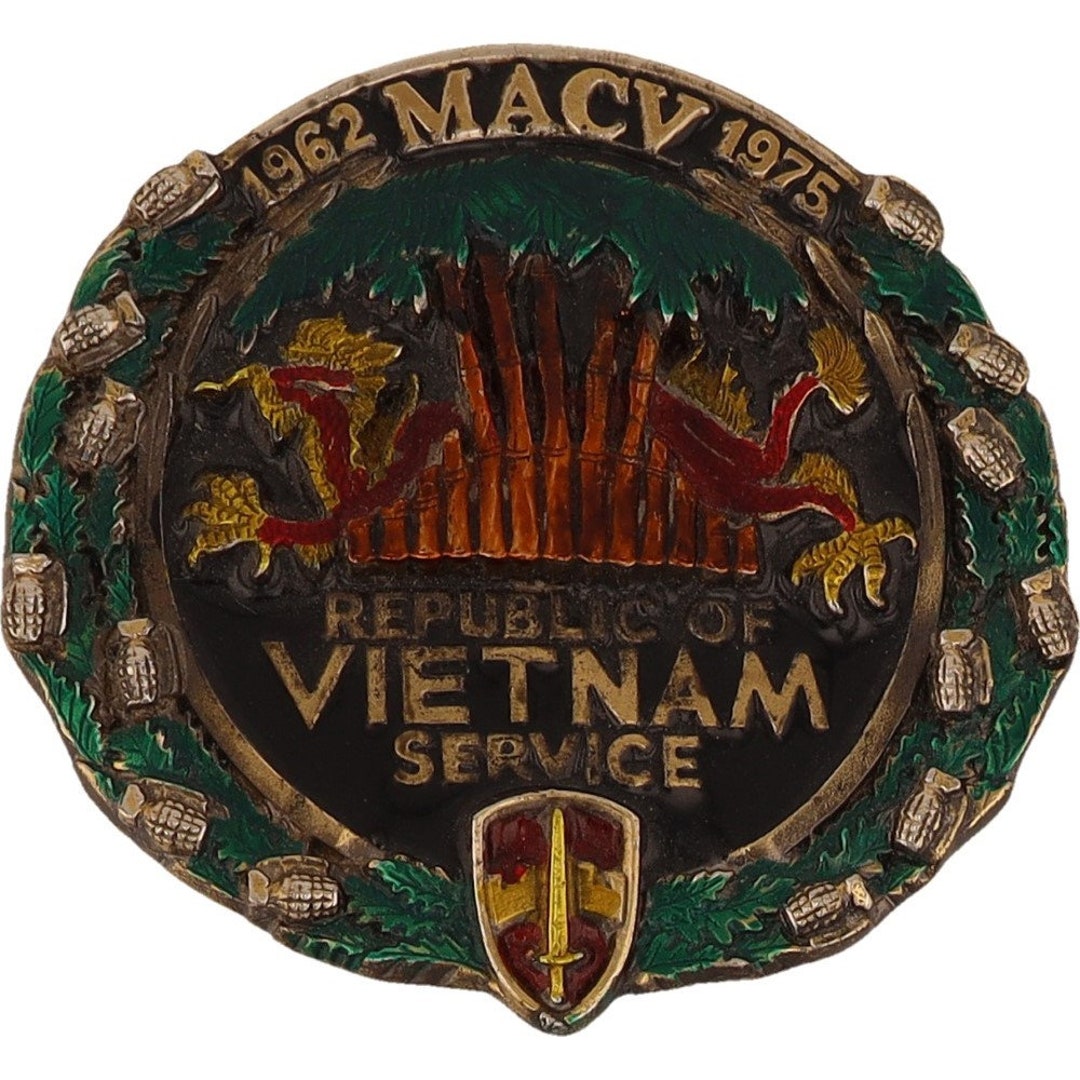 Macv Vietnam Sog Special Forces Ccn Ccc War Veteran 80s Nos Vintage ...