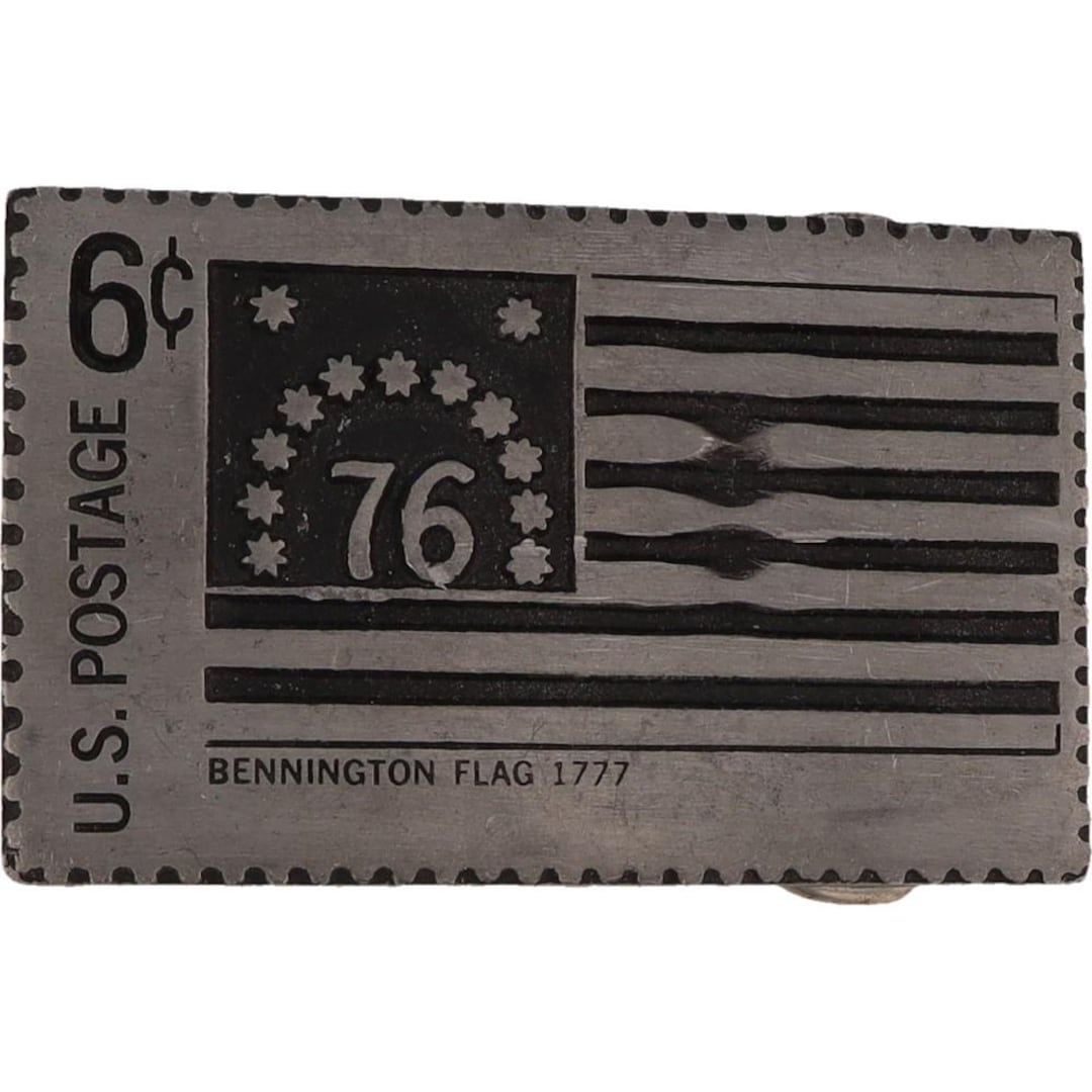Us Postage Postal Service Usps Stamp Bennington Flag 1776 Vintage Belt ...