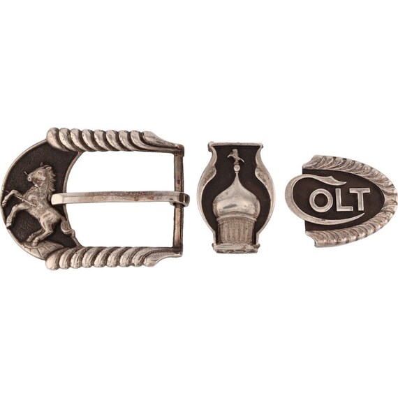 vintage colt revolvers silver - Gem