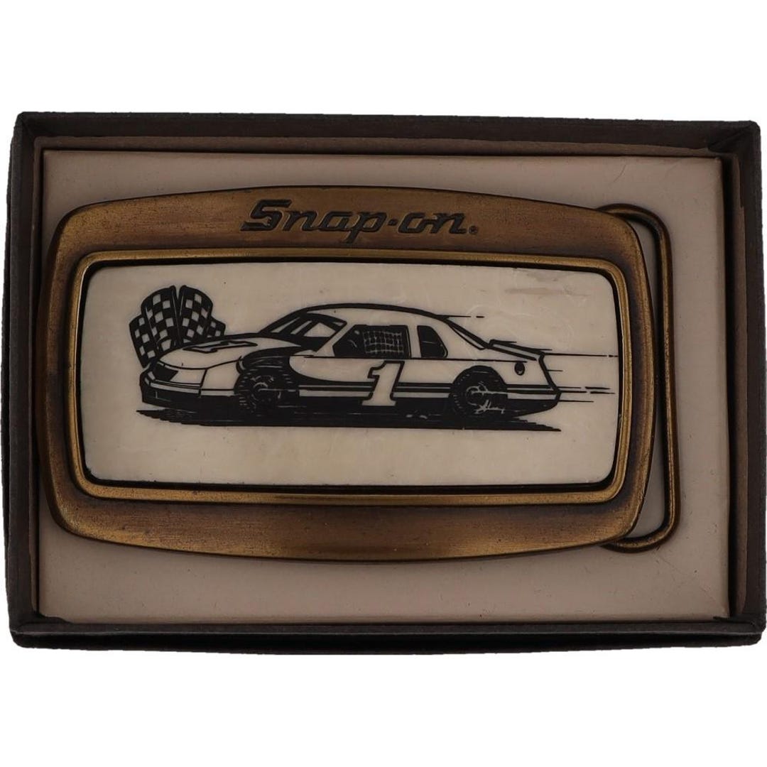 Snap-on Nascar Racecar Motorsports Racing Car Tech 80s Nos Vintage Belt ...