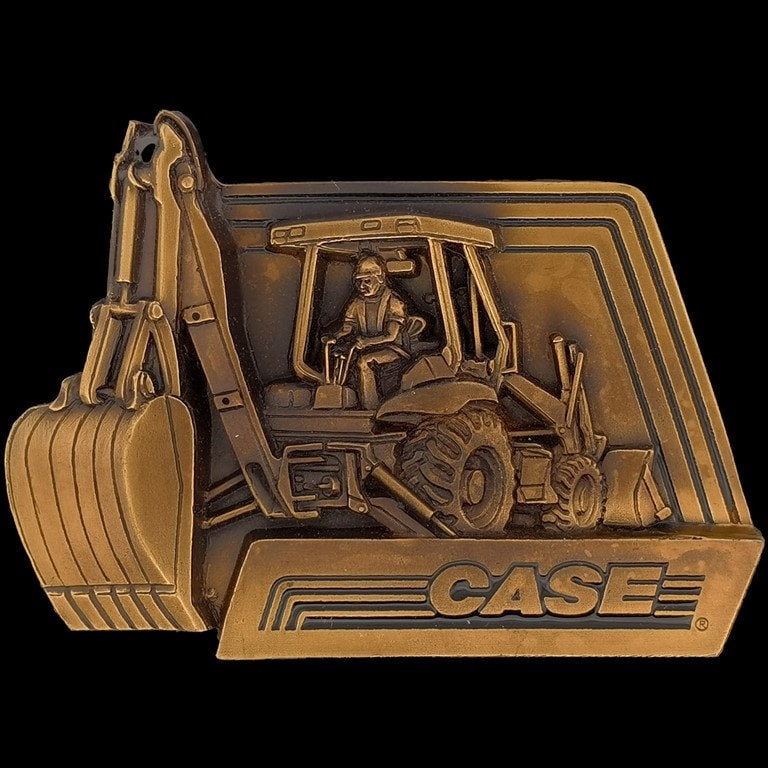 Case Backhoe Clipart