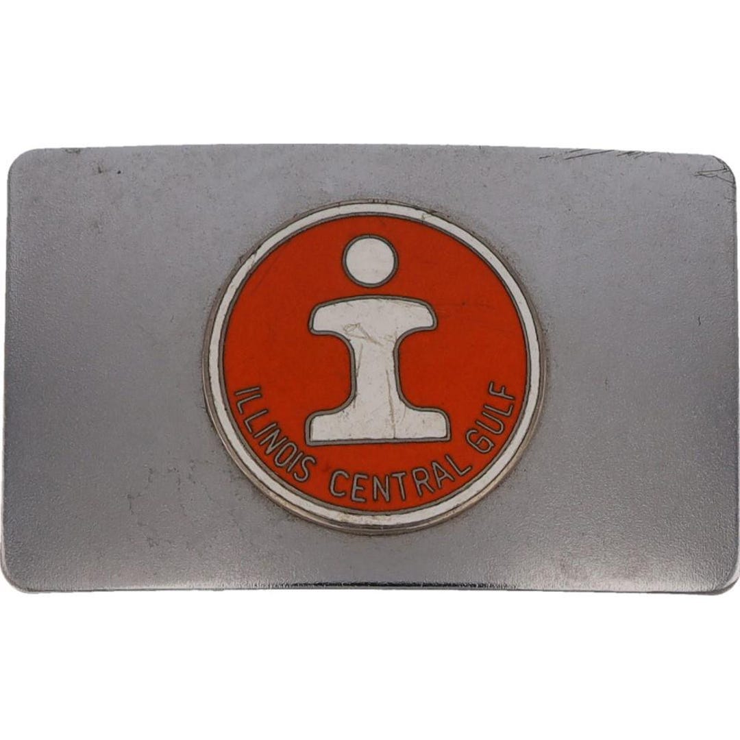 Illinois Central Gulf Railroad Icg Railway Train Line 1970s Vintage ...