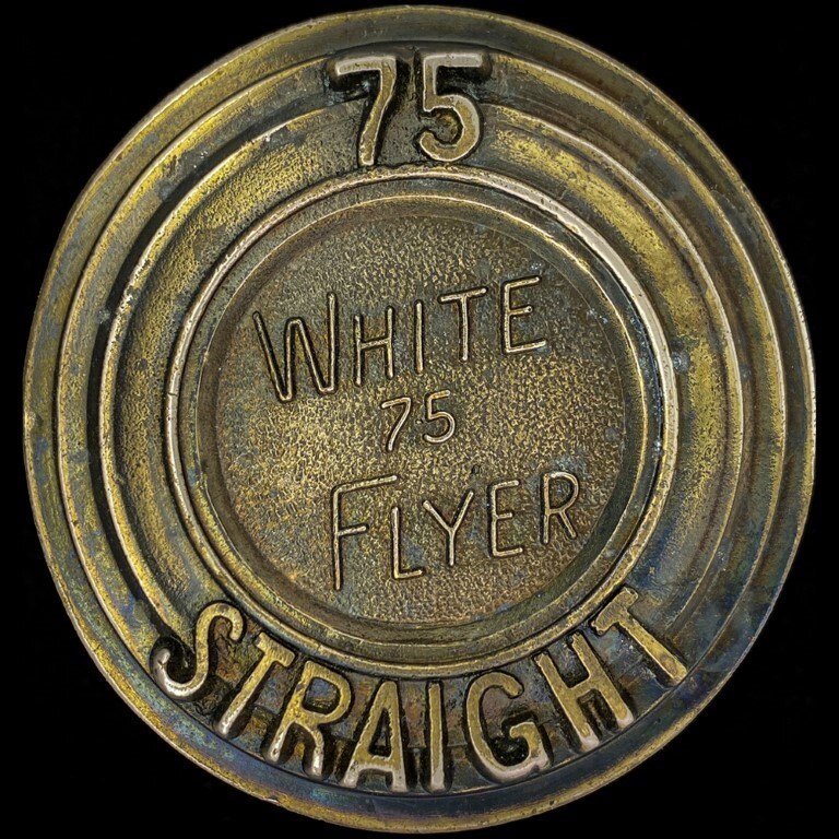 White Flyer 75 Straight Award Skeet Trap Shooting Target 1970s NOS ...