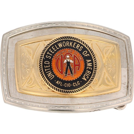 United Steelworkers America Usw Steel Worker Union 19… - Gem