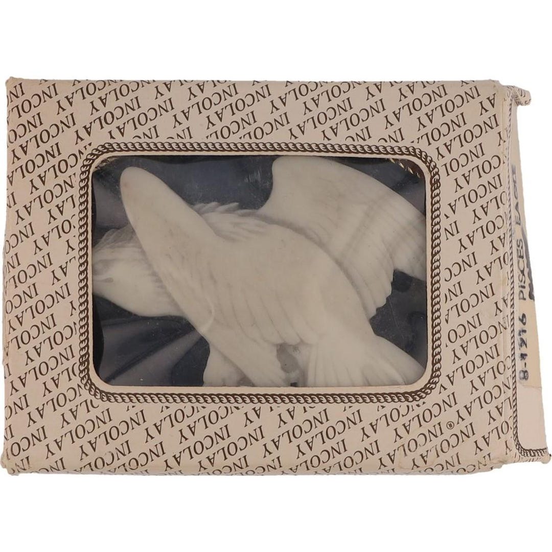 Incolay American Bald Eagle Insignia Patriot Military 70 Nos Vintage ...