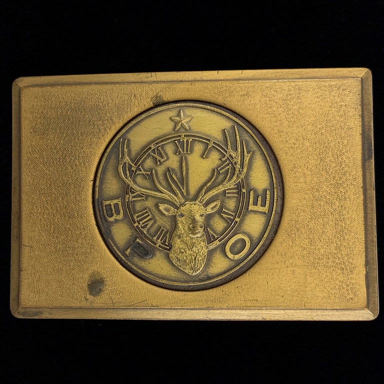 BPOE Benevolent Protective Order Elks Deer Stars Clock Face | Etsy