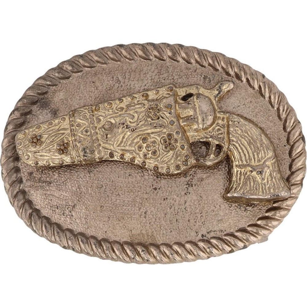 Antique Cowboy Action Shooting Holster Gunslinger 60s Nos Vintage Belt ...