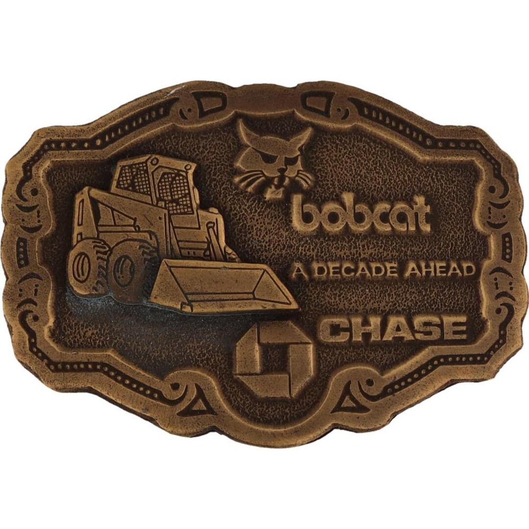 Bobcat Melroe Chase Clark Bulldozer Fargo Dakota 90s NOS Vintage Belt ...