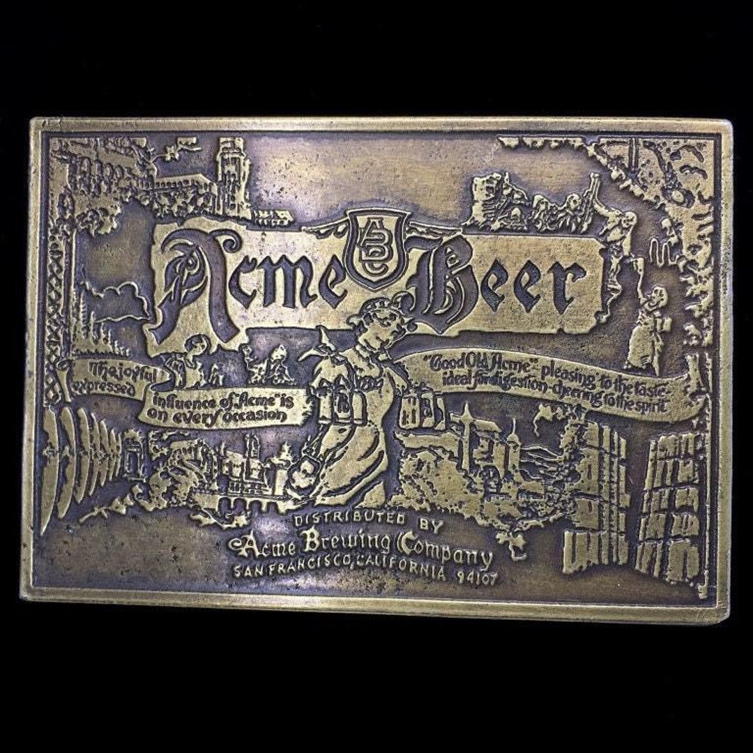 Acme Brewing Company San Francisco Beer Booze Advertising Collectible ...
