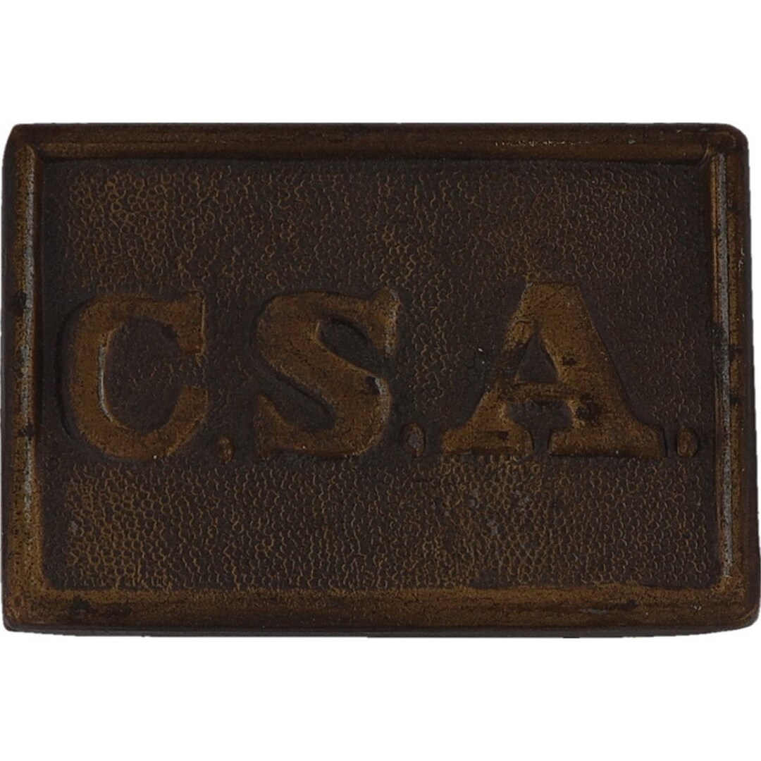 Cs Csa Civil War Confederate States Army Military 1970s - Etsy