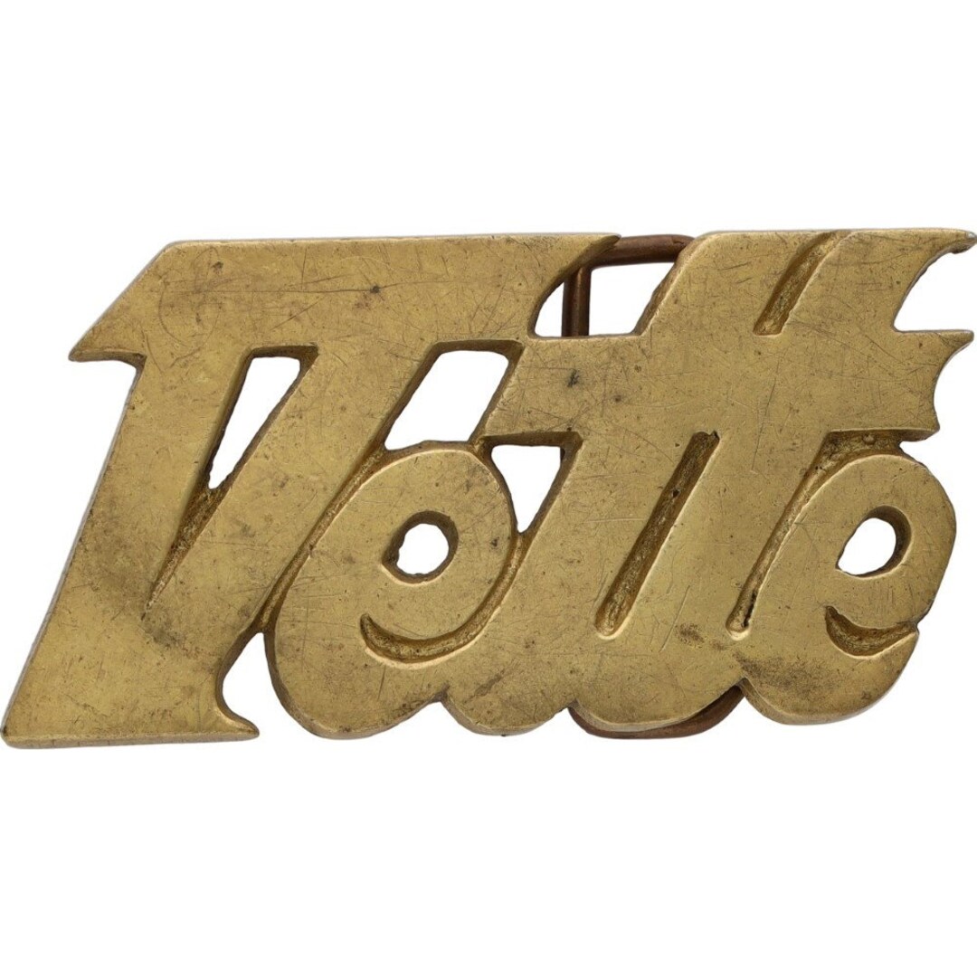 Brass Vette Chevy Chevrolet Corvette Vintage Belt Buckle Muscle Classic ...