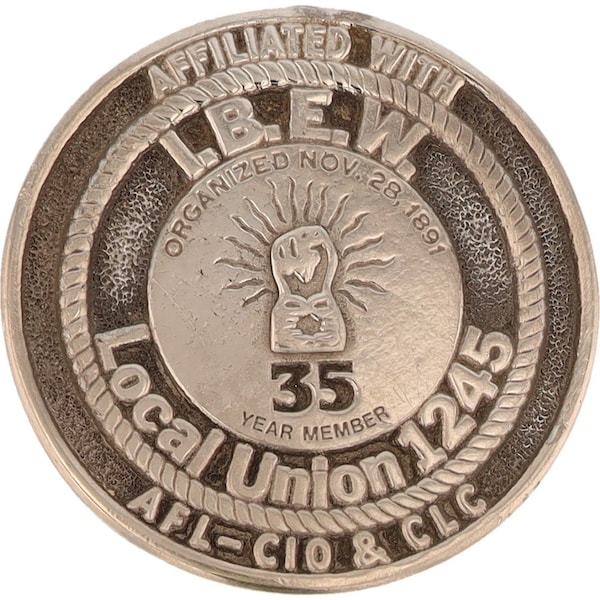 Ibew Belt Buckle - Etsy