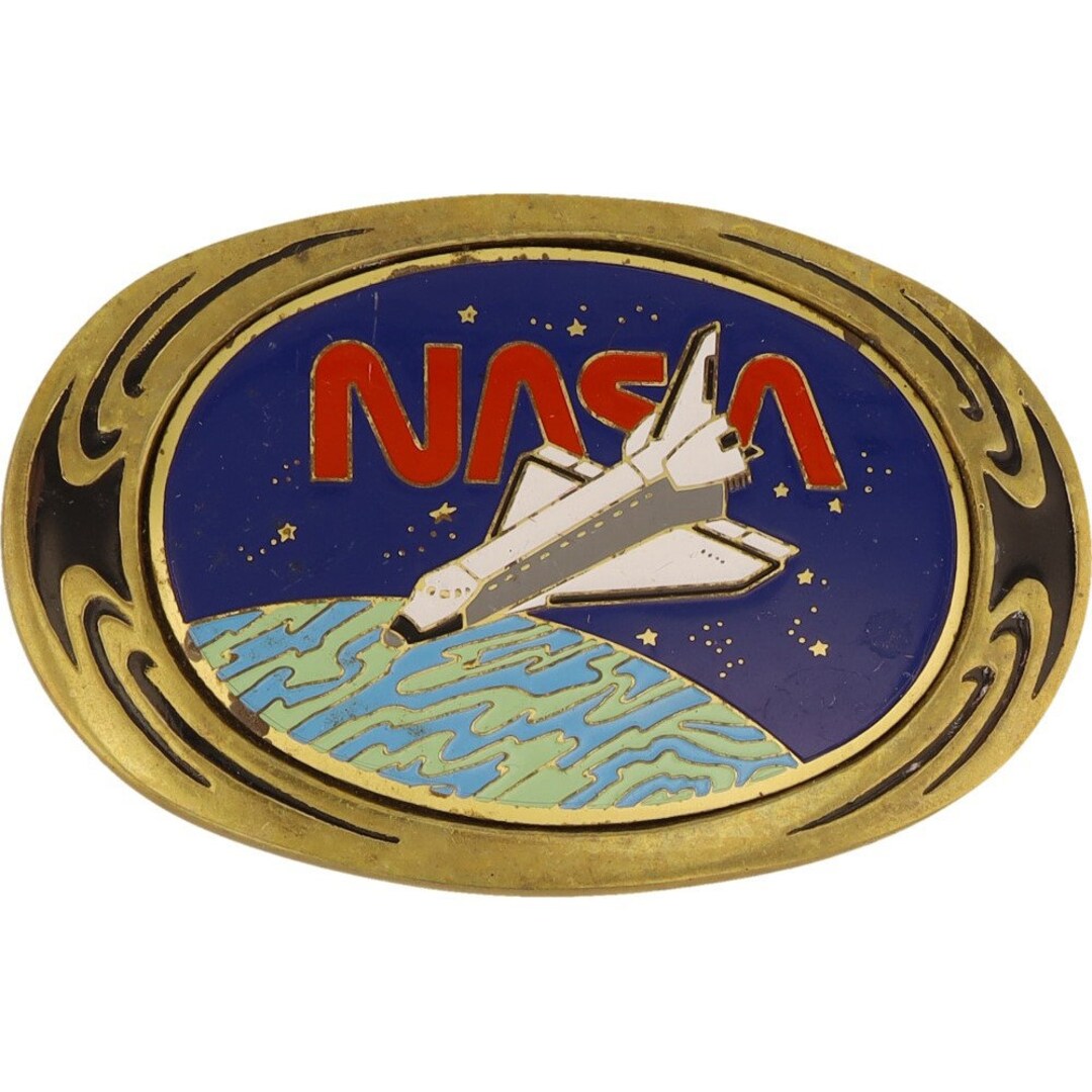 Nasa Space Orbiter Shuttle Geekery Science Rocket Usa 80s Vintage Belt ...