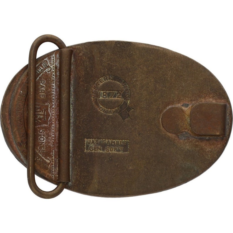 Brass Western Union Telegraph Company Tiffany Fantasy 1970s - Etsy