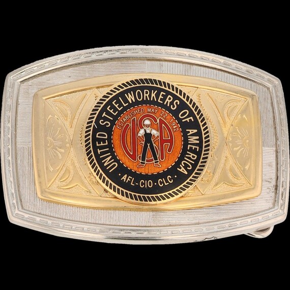 United Steelworkers America Usw Steel Worker Union 19… - Gem