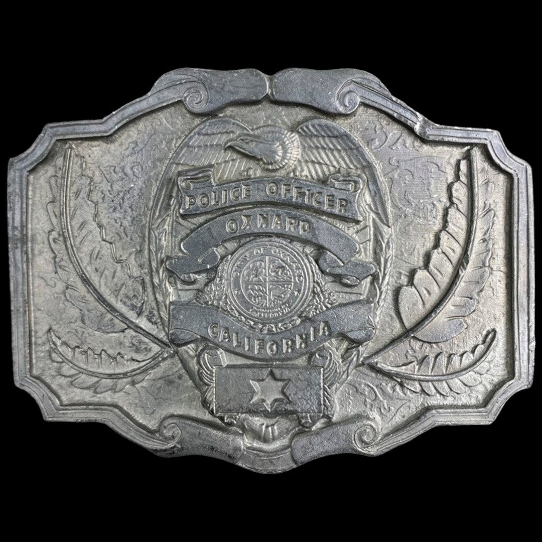 Oxnard California Commemorative Police Law Enforcement Officer Gift ...