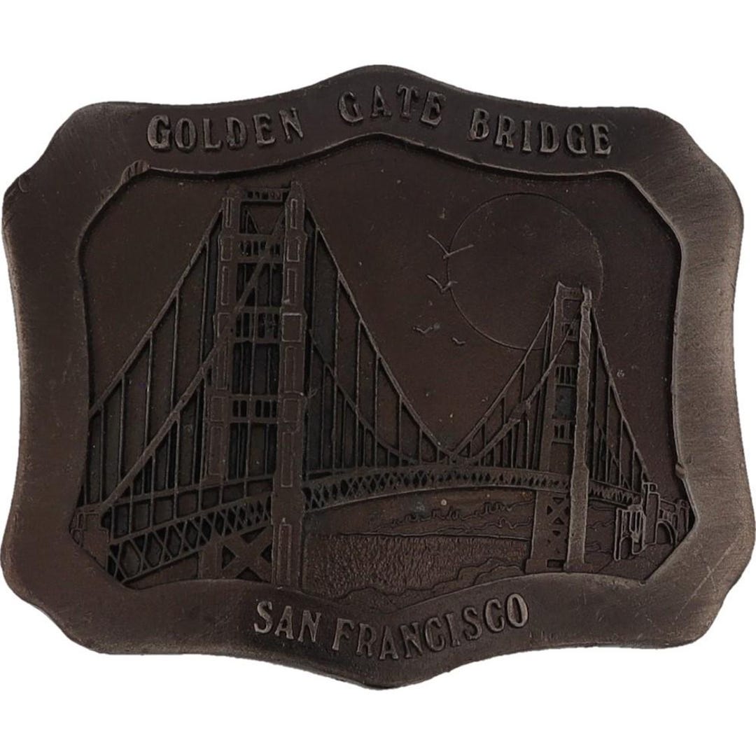 Golden Gate Bridge San Francisco California Landmark NOS Vintage Belt ...