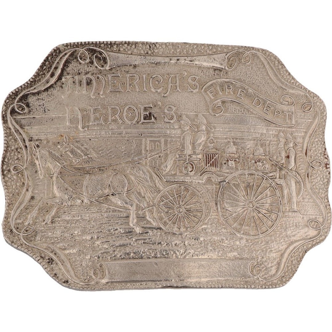 New Hero Fire Fighter Firefighter Fireman Department 70s Nos Vintage ...