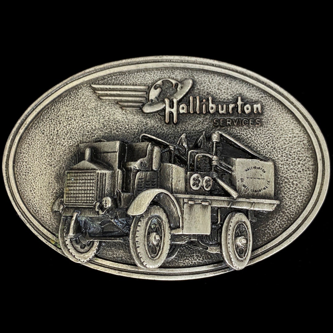 Halliburton Services 1916 Fwd Pump Truck Flying H Winged Helmet ...